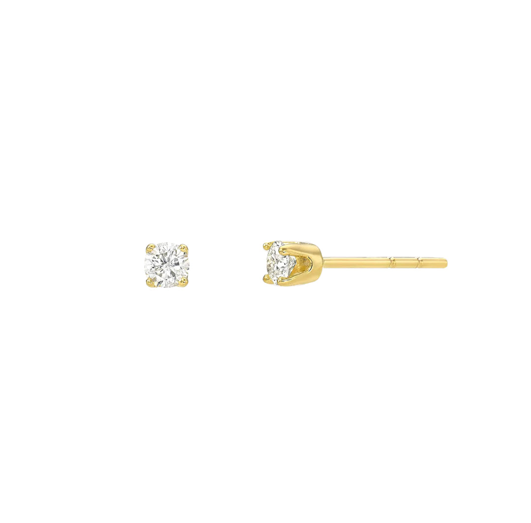 Mini Diamond Studs – Tesoro Fine Jewelry