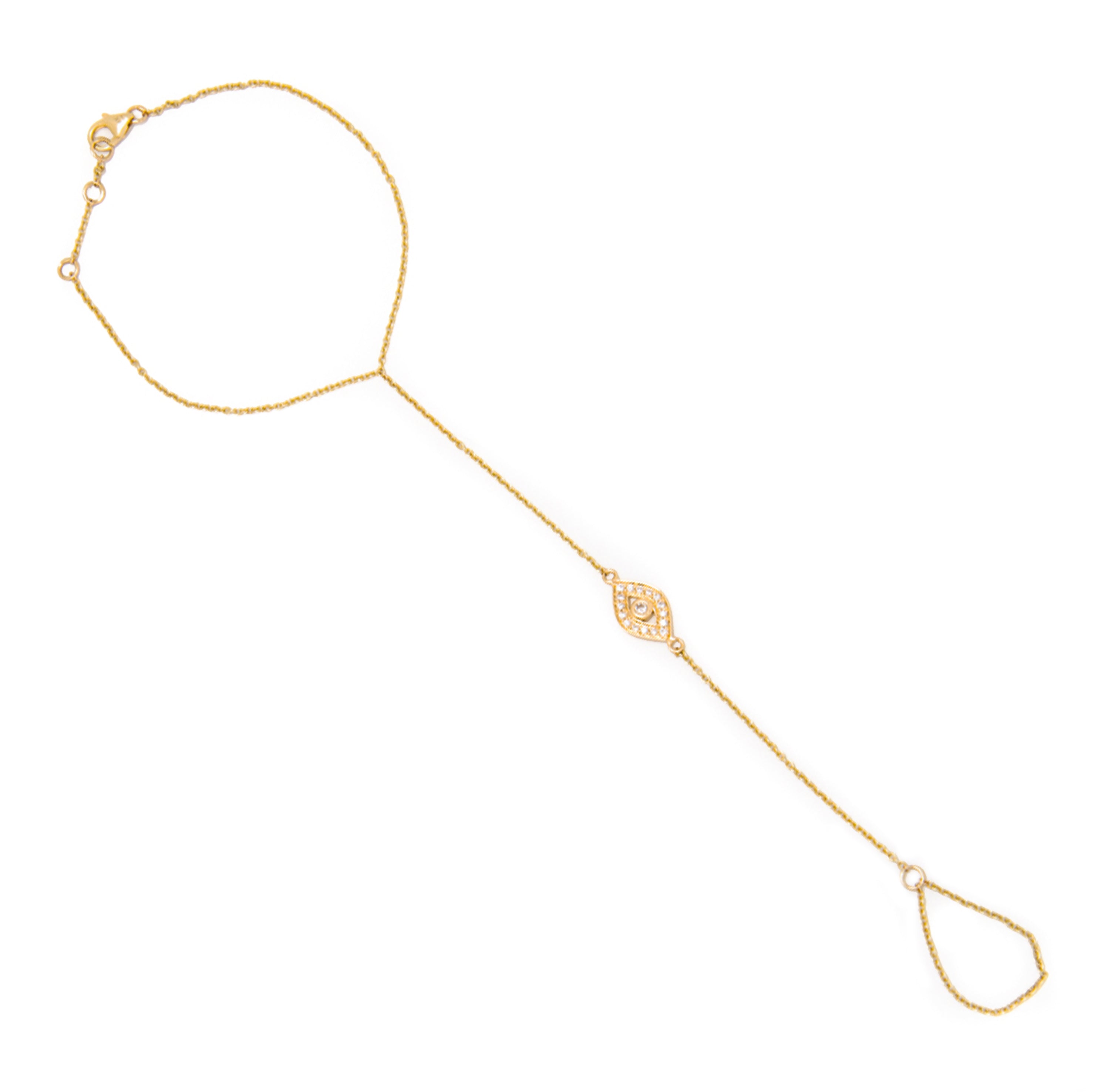 Evil Eye Hand Chain TT – Tesoro Fine Jewelry
