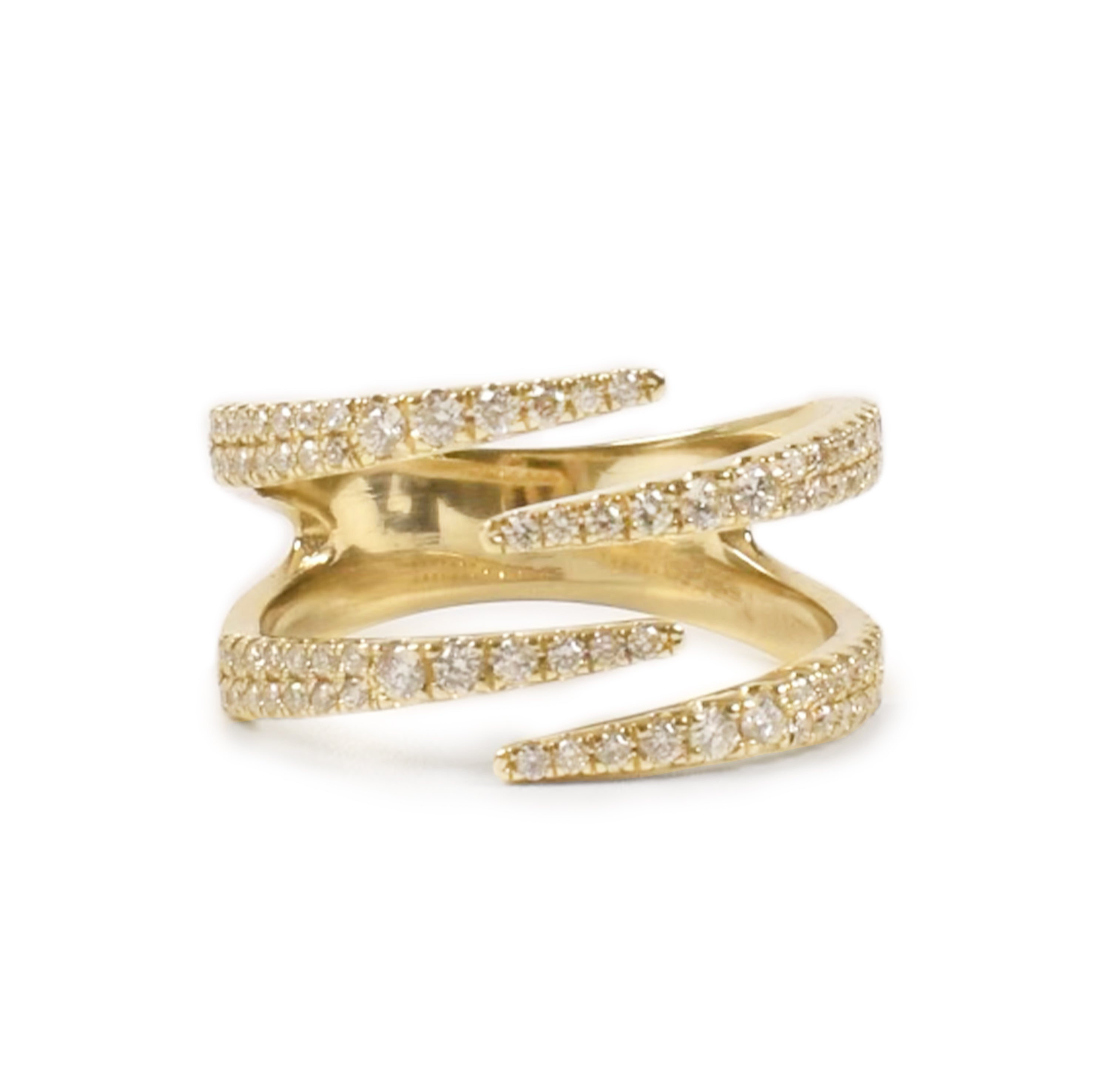 Large Wrap Around Ring – Tesoro Fine Jewelry